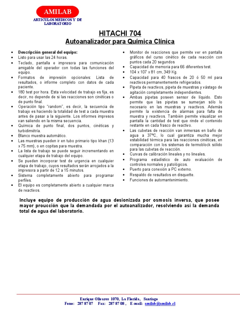 Manual Hitachi 704 | PDF | Hardware de la computadora | Bienes ...