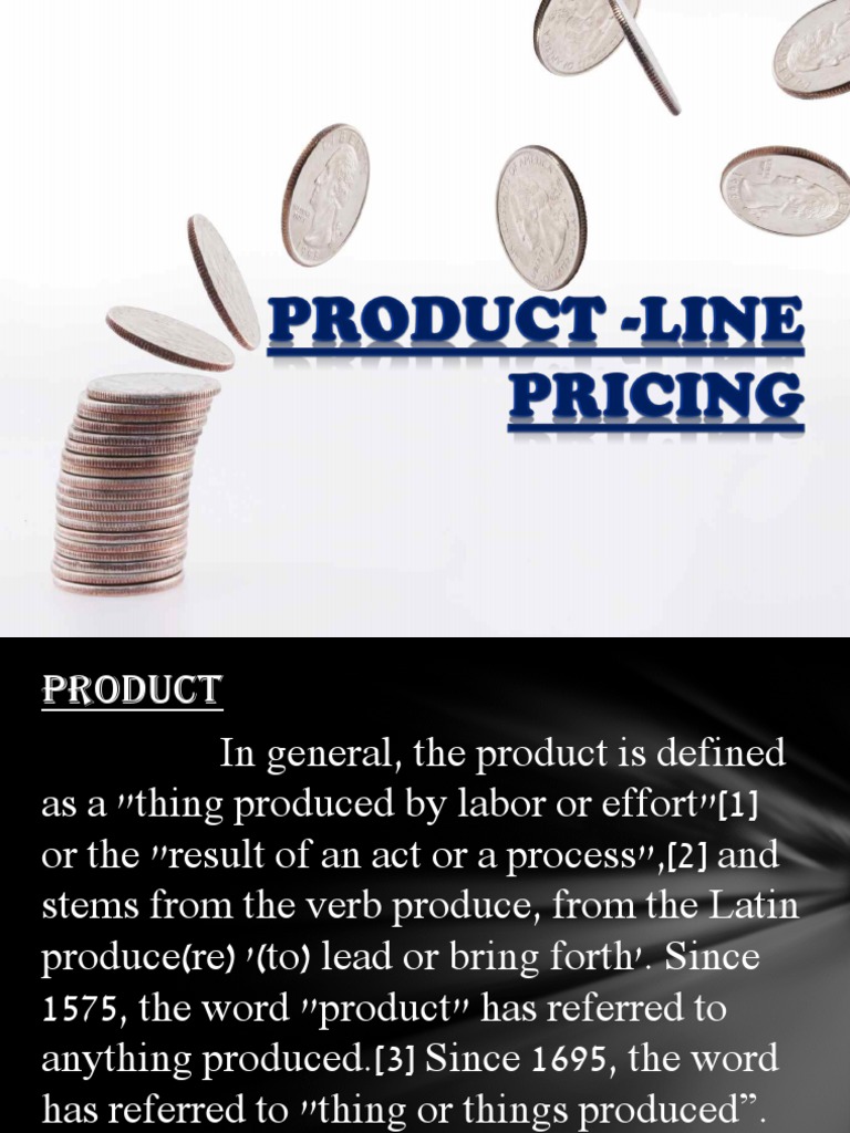 Product Line Pricing | PDF | Strategic Management | Prices
