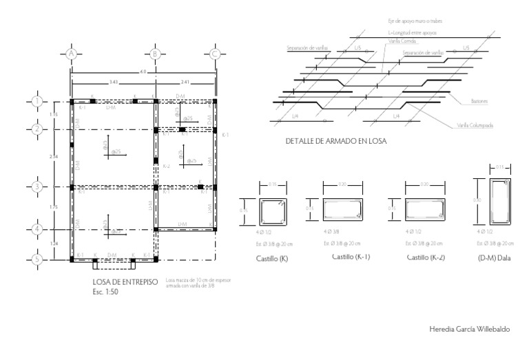 Losa de Entrepiso PDF | PDF