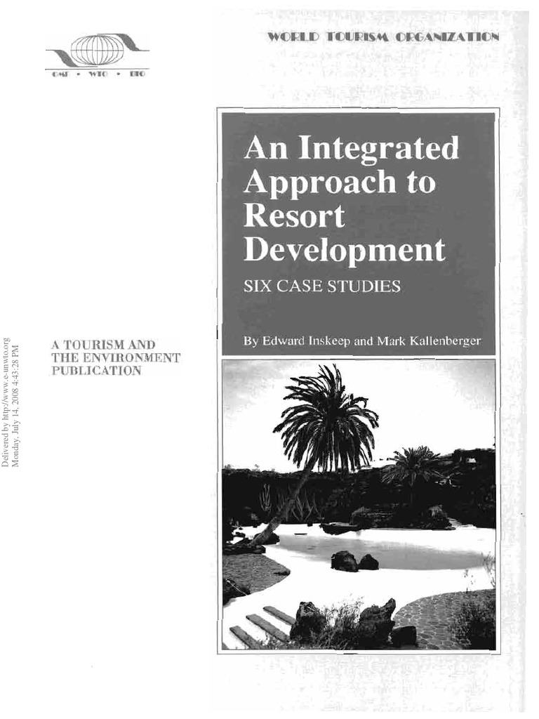 An Integrated Approach To Resort Development | PDF | Bali | Tourism