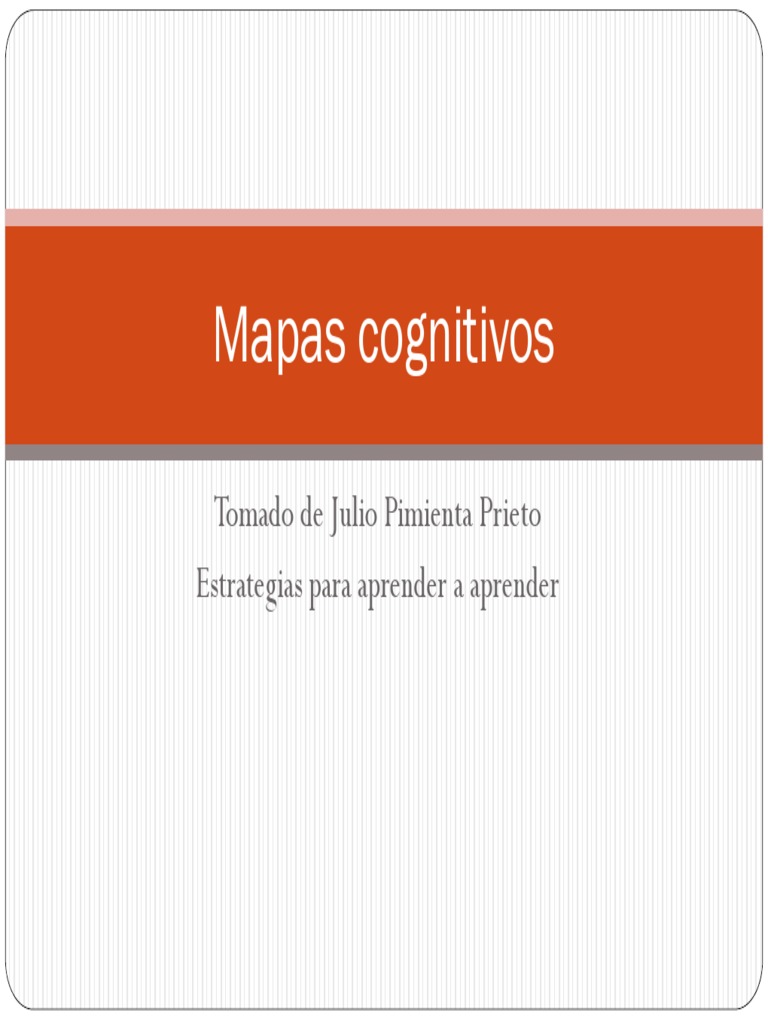 Mapas Cognitivos | PDF
