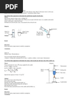 Csec Lab Format | PDF | Experiment | Methodology