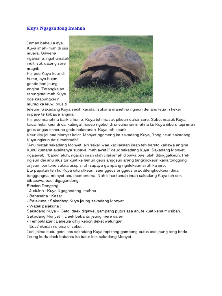 Dongeng Bahasa Sunda Pdf