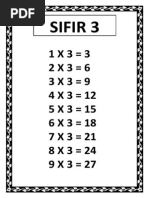 Comprehensive Sifir Table 1-100 | PDF