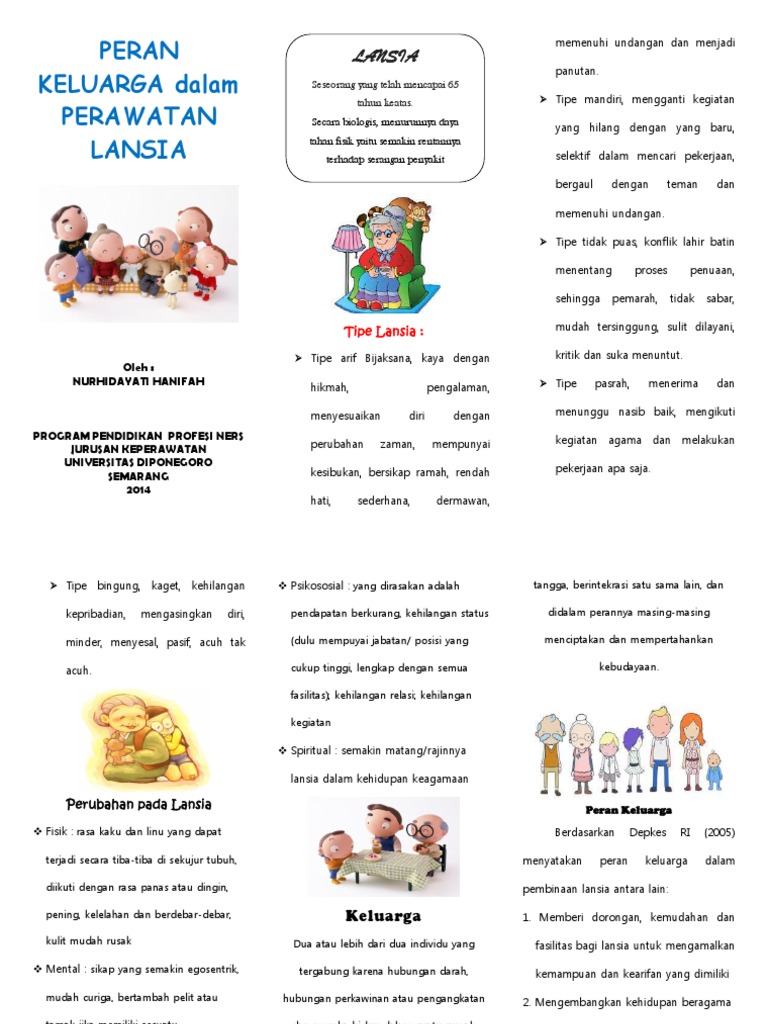 Leaflet Peran Keluarga | PDF