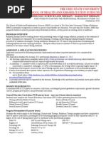 BSRT Program Overview and Curriculum | PDF | Medical Imaging | Radiology