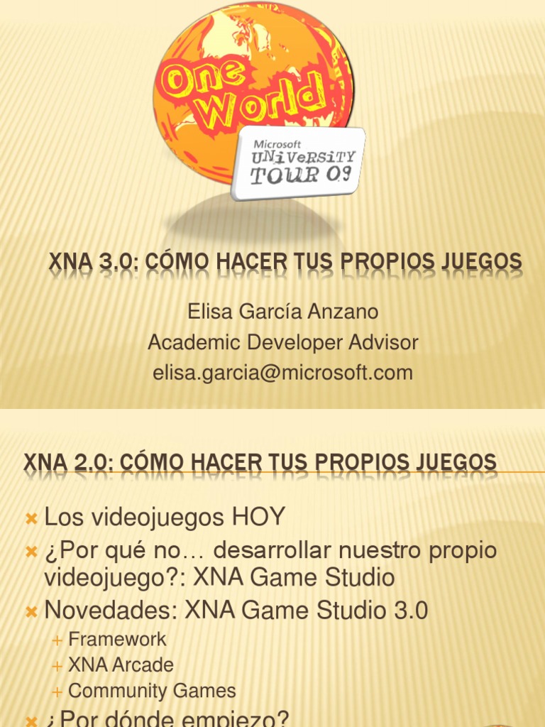 XNA | PDF | Xbox 360 | Publicación electrónica