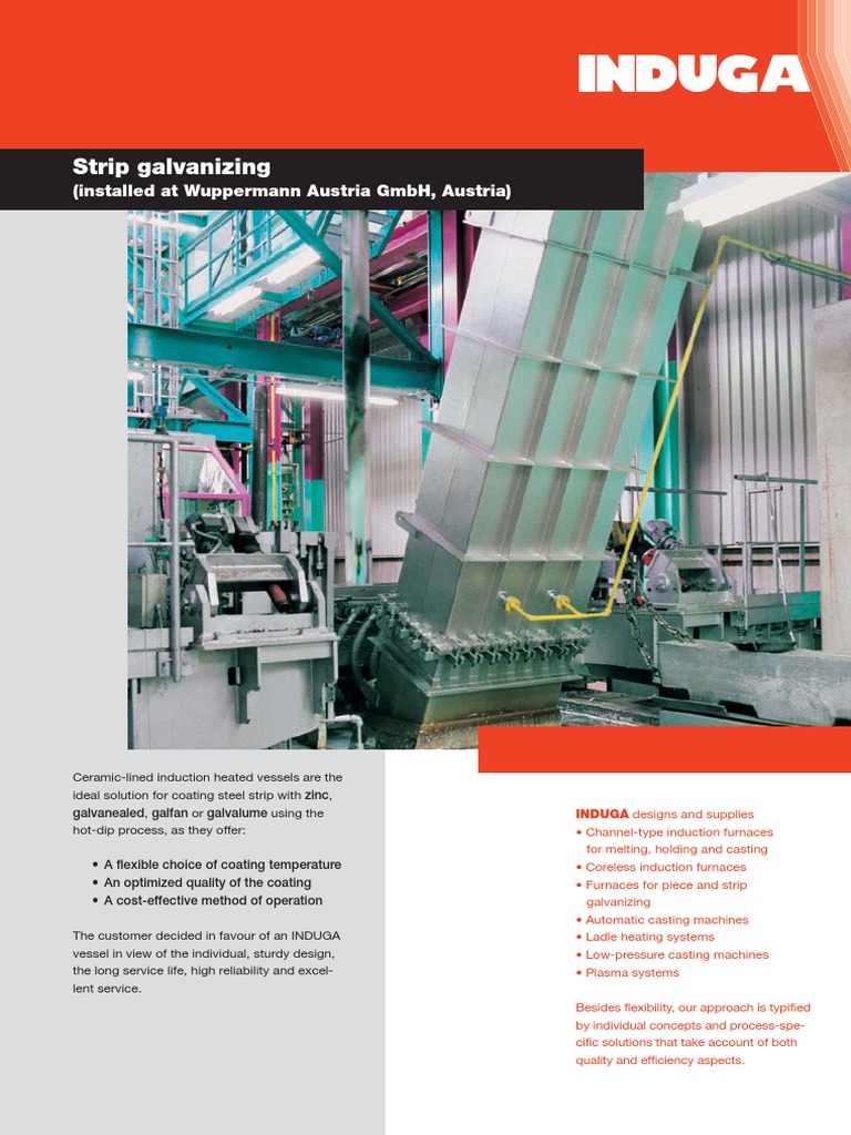 Strip Galvanizing Pot | PDF | Galvanization | Furnace