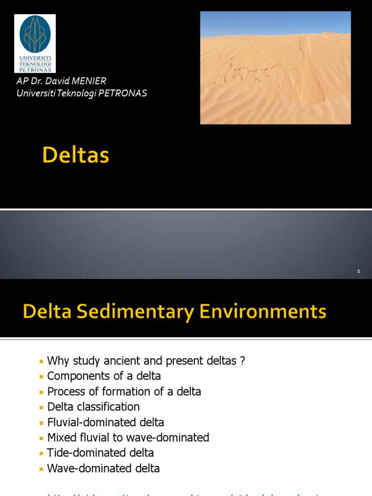 Clastic Sedimentology and Petrography - Deltas - QAB2023 | PDF | River ...