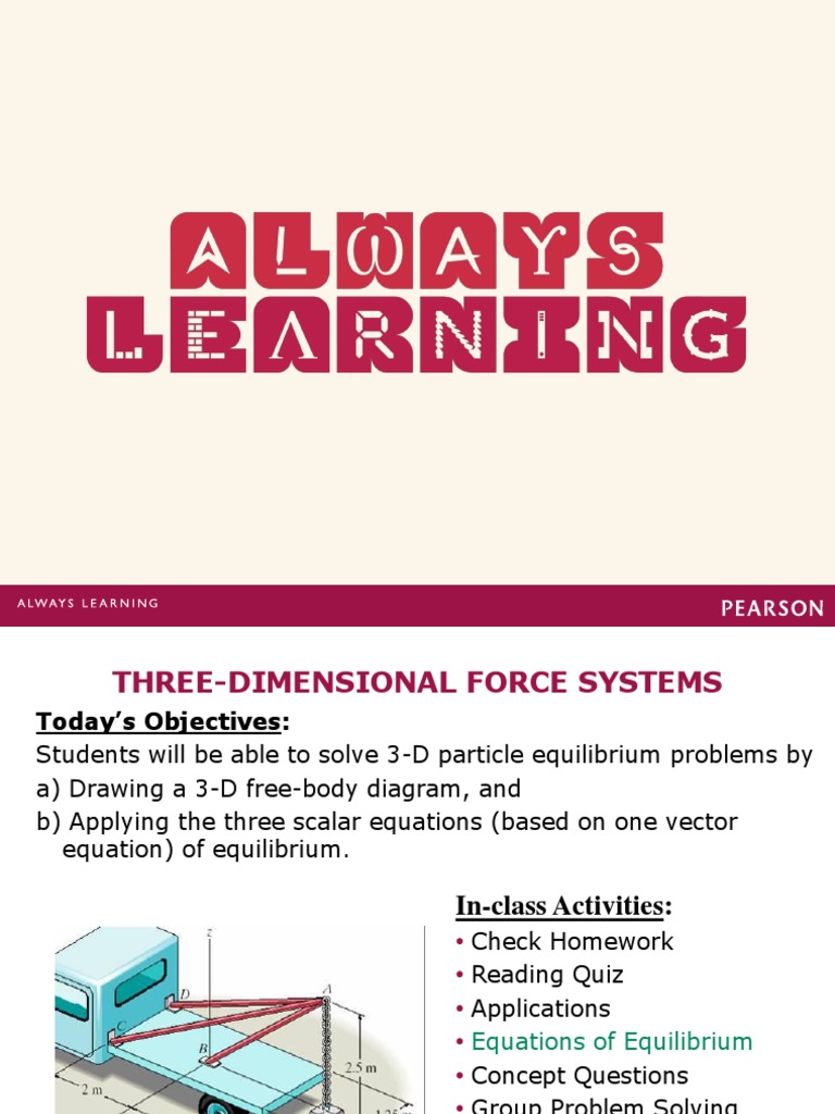 Lecture Notes Statics 3.4 | PDF | Euclidean Vector | Force