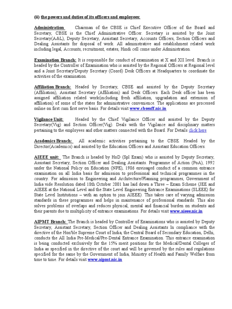 2 Power and Duties | PDF | Educational Organizations | Educational Stages