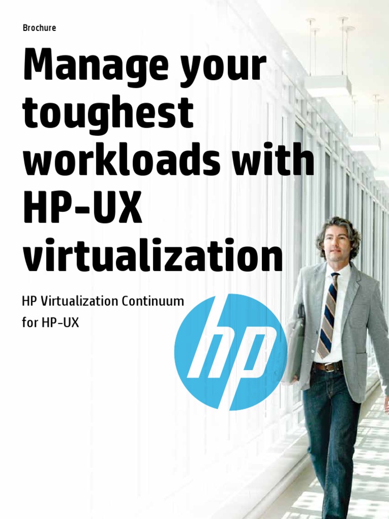 HP UX Virtualization Brochure | PDF | Virtual Machine | Virtualization