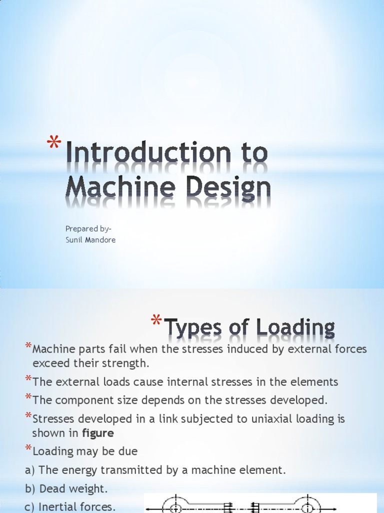 Introduction To Machine Design | PDF | Deformation (Engineering ...