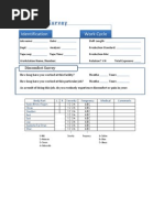 Nordic Musculoskeletal Questionnaire Form | PDF | Musculoskeletal System