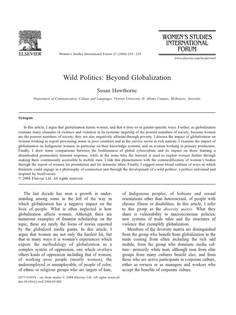 Beyond Globalization | PDF | Globalization | World Trade Organization