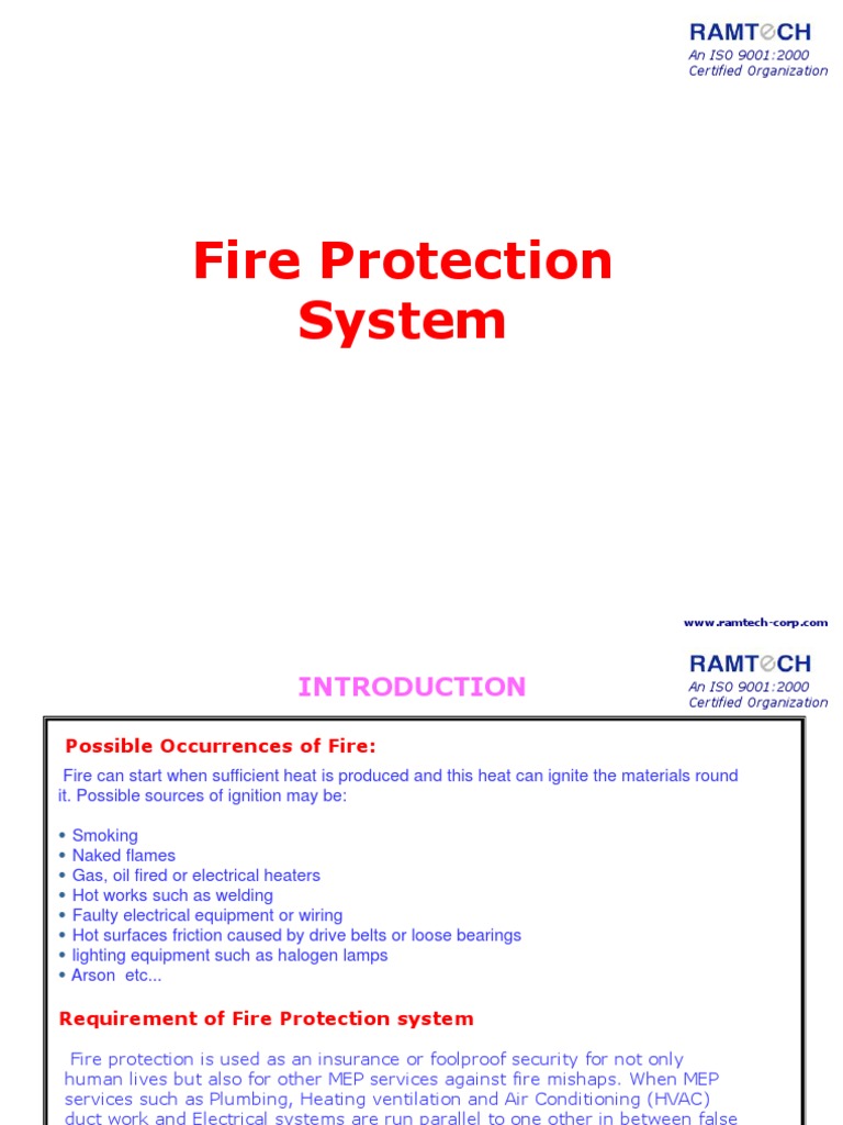 MEP Fire Protection Rev | PDF | Fire Sprinkler System | Building ...