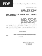 Carta Poder Ugel | PDF | Gobierno y personalidad