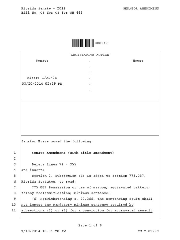 SB-448 "warning shot" 3-26-14 | Deadly Force | Assault