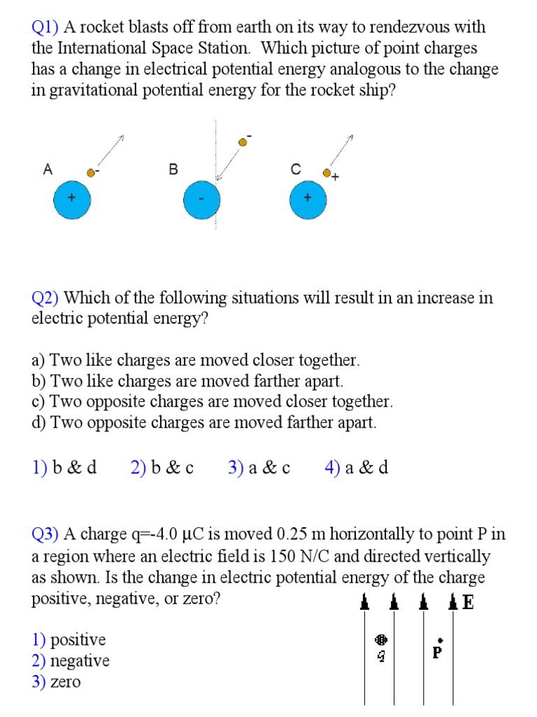 24 - Electric Potential | PDF | Electron | Electric Field