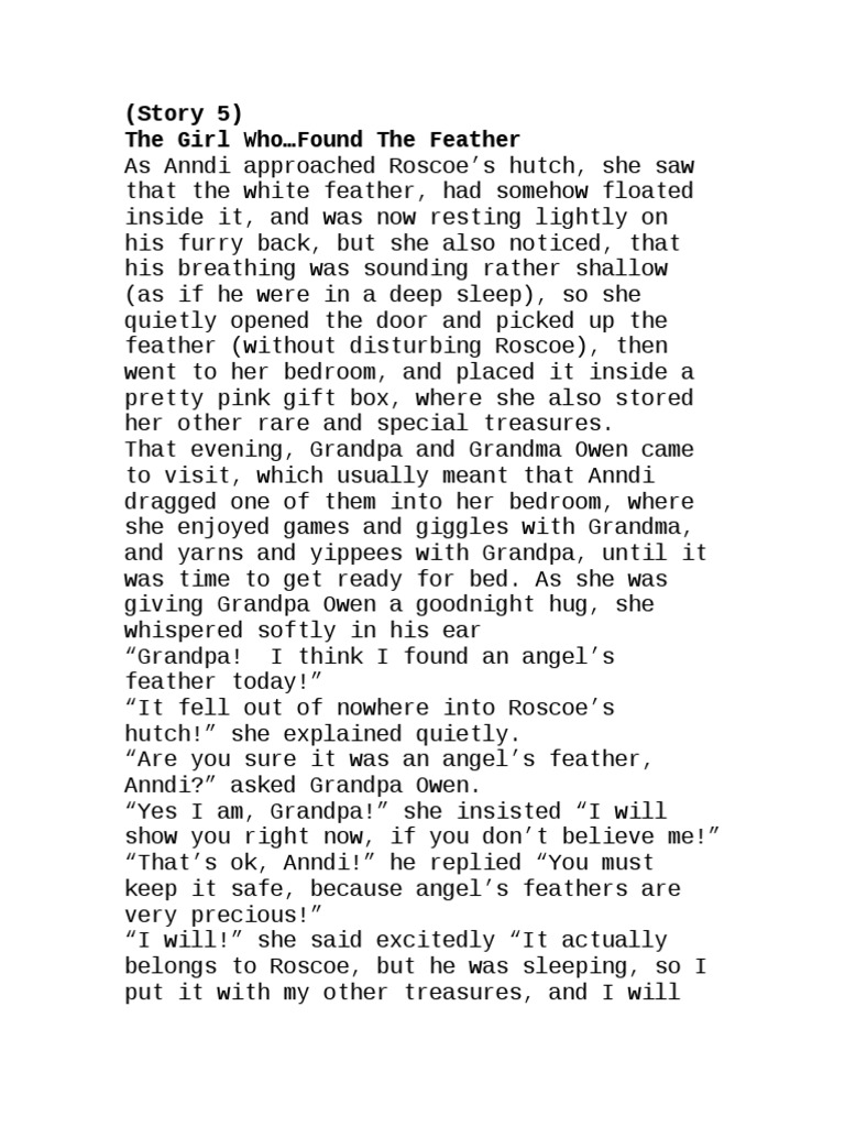 ANNDI'S ADVENTURES (Story 5) | PDF | Leisure