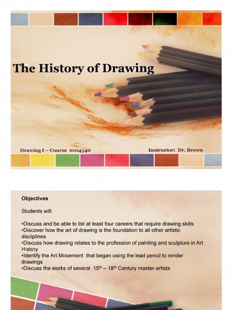 Art History The History of Drawing | Download Free PDF | Drawing ...