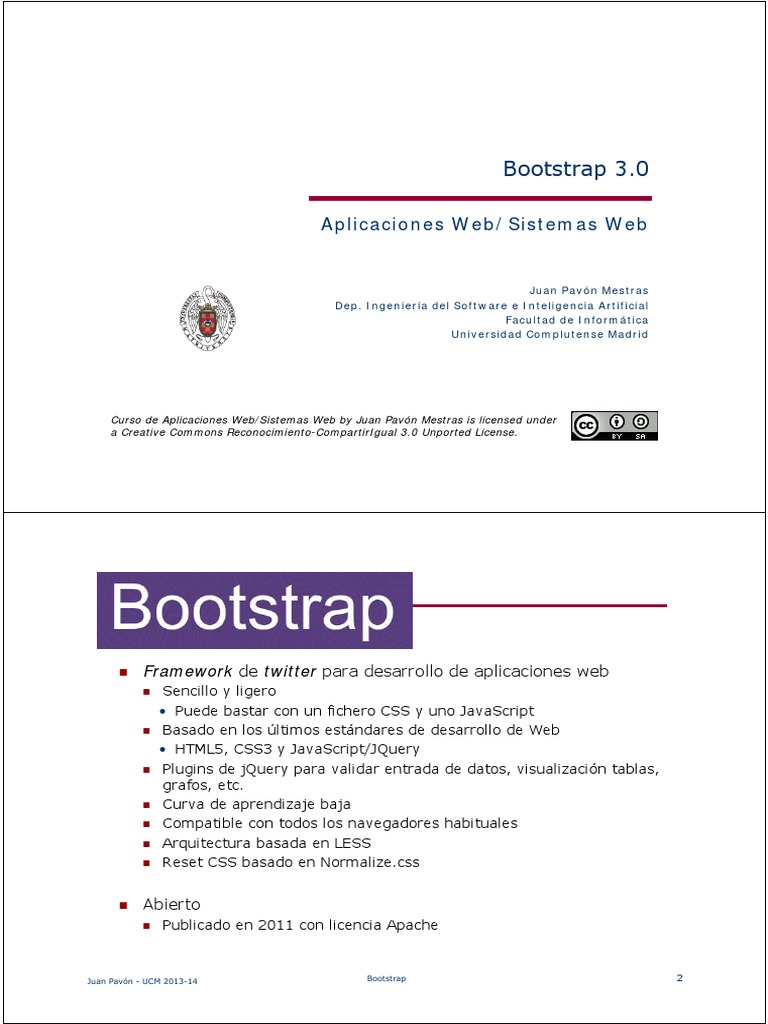 26 Bootstrap | PDF | Aplicación web | Script Java