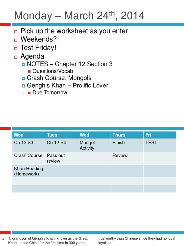 Chapter 12 Section 3 | PDF | Marco Polo | Mongol Empire