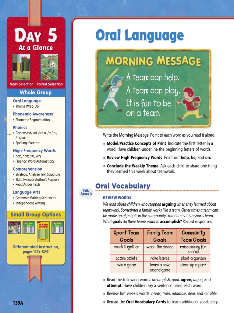 Unit1 Week5 3 | PDF | Reading (Process) | Phonics