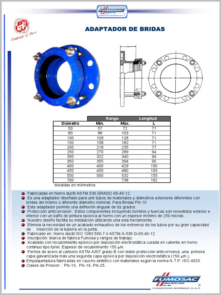 Adaptador de Bridas | PDF