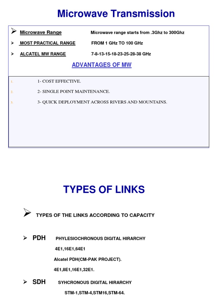 4+0 Microwave Link Overview | PDF | Antenna (Radio) | Electrical Connector