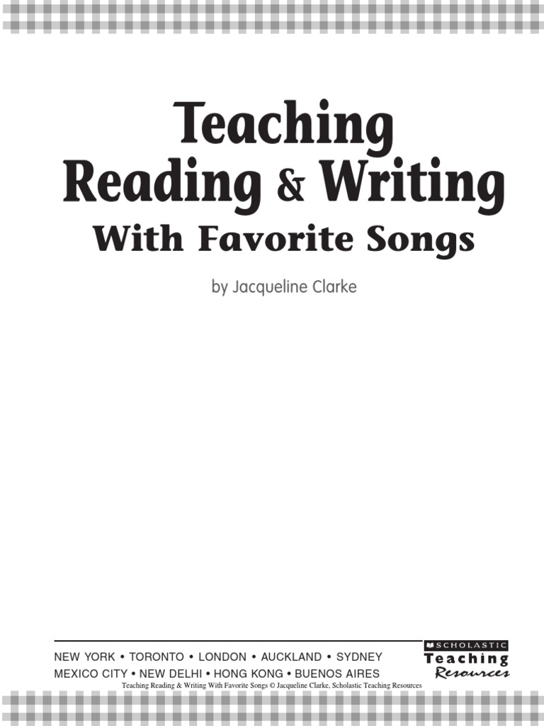 Teaching Reading Writing With Songs | PDF | Old Mac Donald Had A Farm ...