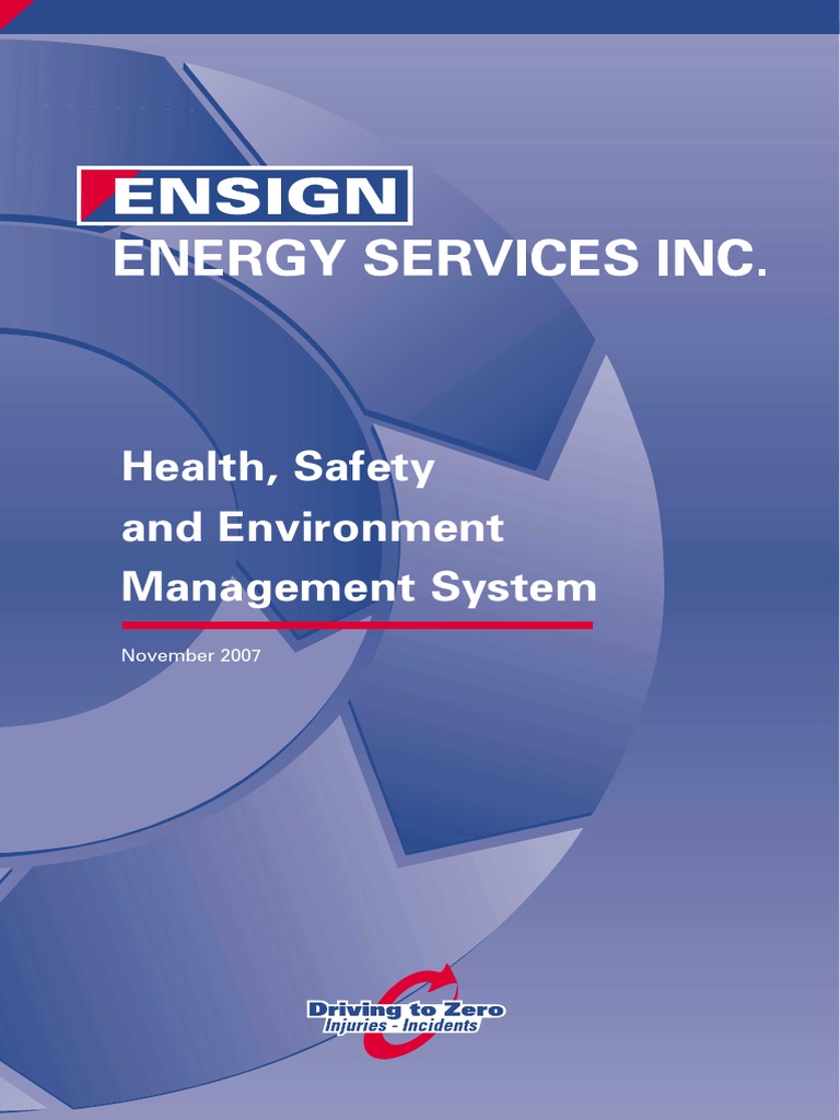 ESI HSE Handbook | PDF | Audit | Risk