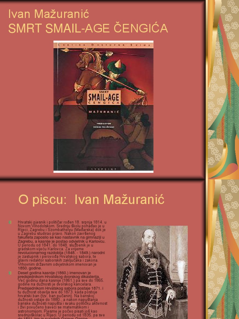SMRT Smail Age Čengića | PDF