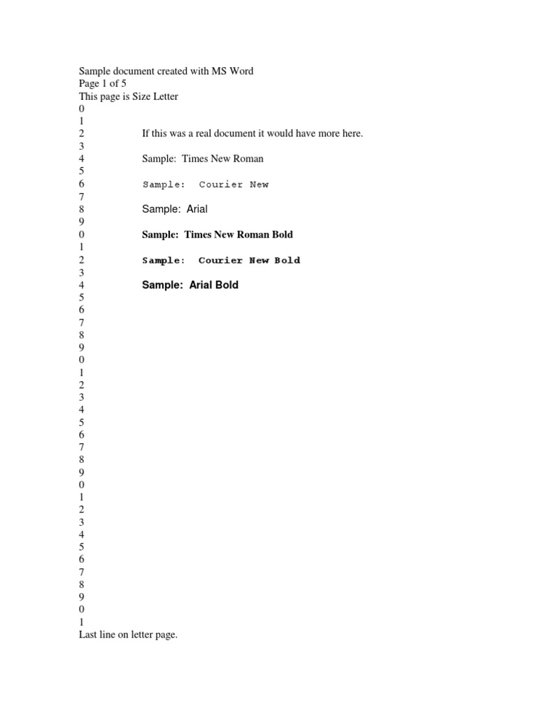 Sample: Times New Roman Bold Sample: Courier New Bold Sample: Arial ...
