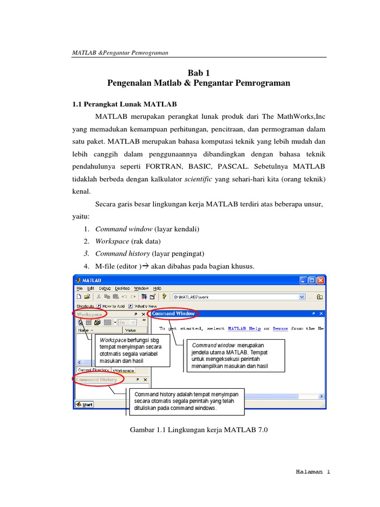 Modul Matlab | PDF