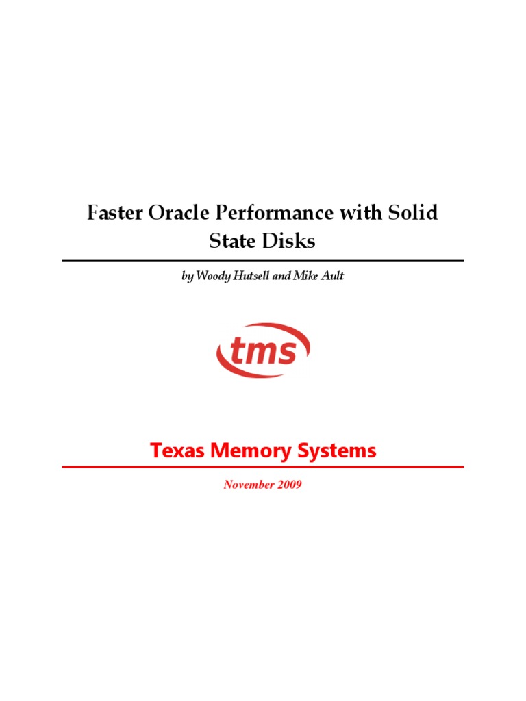 Faster Oracle Performance With Solid | PDF
