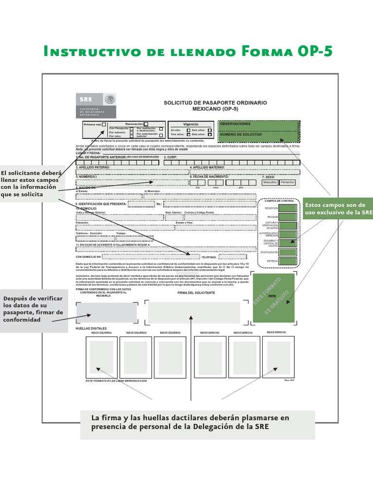 Llenado_Op5_Op7 | Pasaporte | México