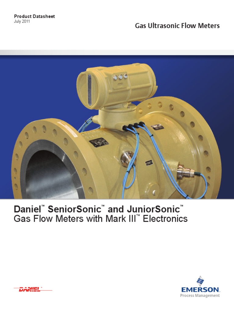 Bidirectional Ultrasonic Gas Meter SeniorJrSonic | PDF | Flow ...