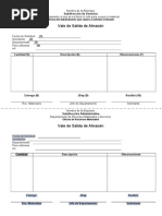 Formato de Vale de Entrada de Material | PDF