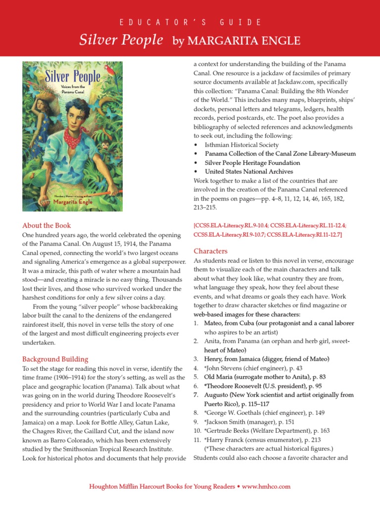 Silver People Discussion Guide | PDF | Narrative | Narration