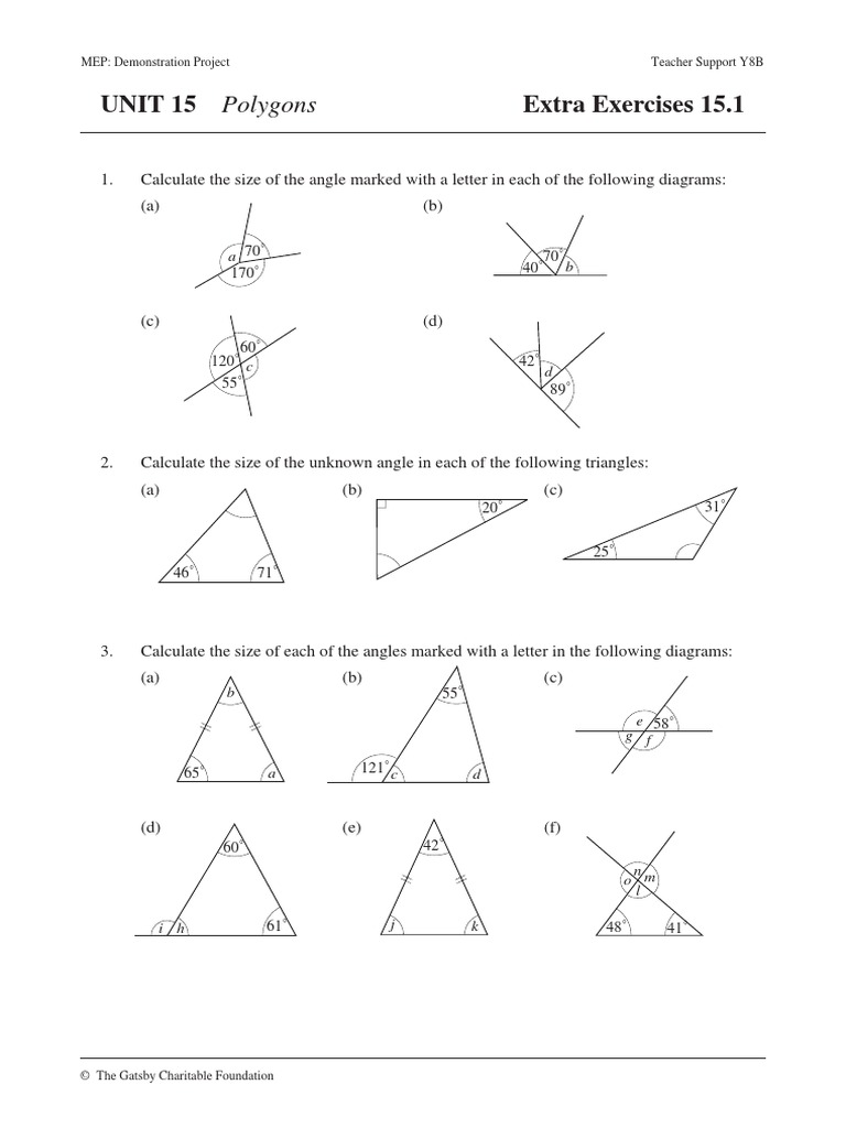 Mathematics Form 3 Chapter 2 Polygon Exercise | PDF | Rectangle ...