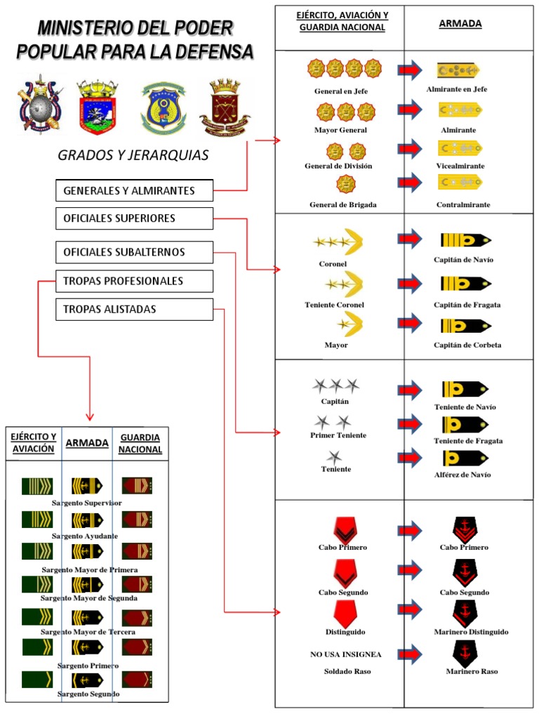 Jerarquias de Las Fanb 1 | PDF