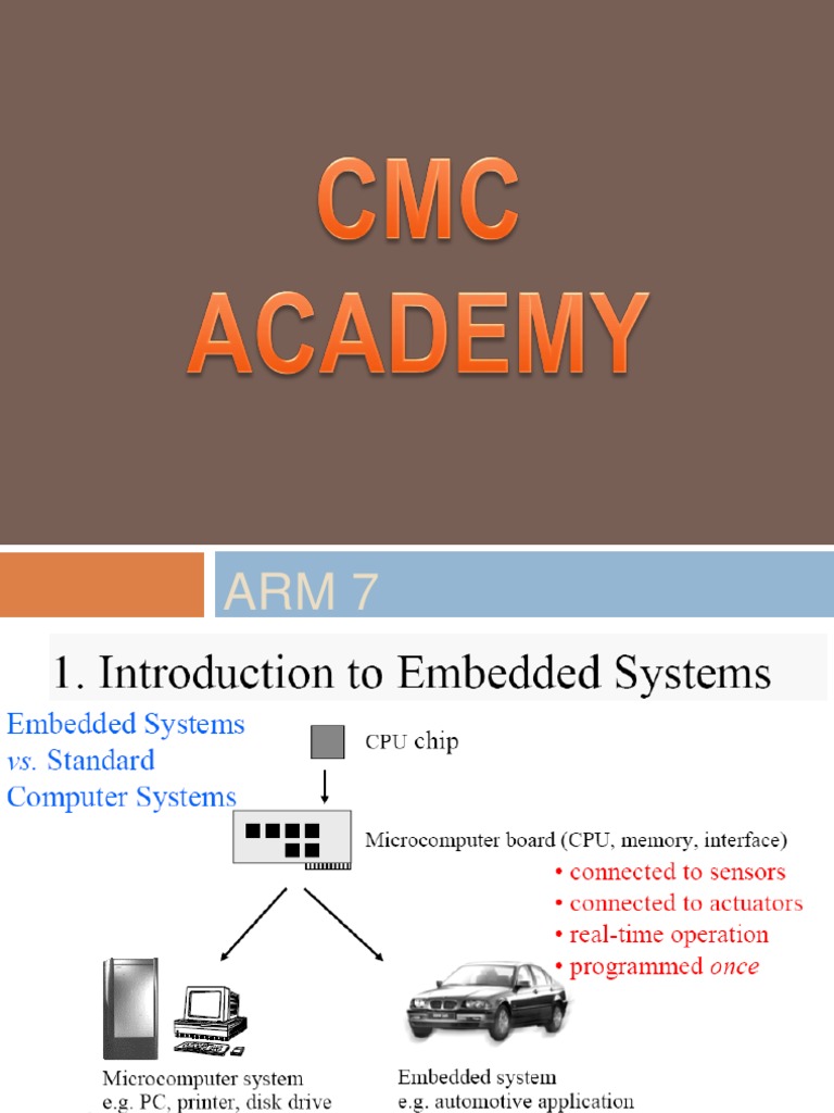 CMC Arm | PDF | Arm Architecture | Instruction Set