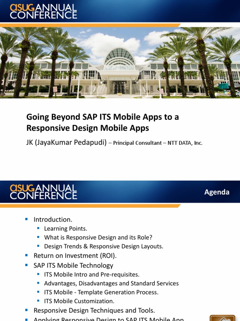 0614 Going Beyond SAP ITS Mobile Apps To A Responsive Design Mobile ...