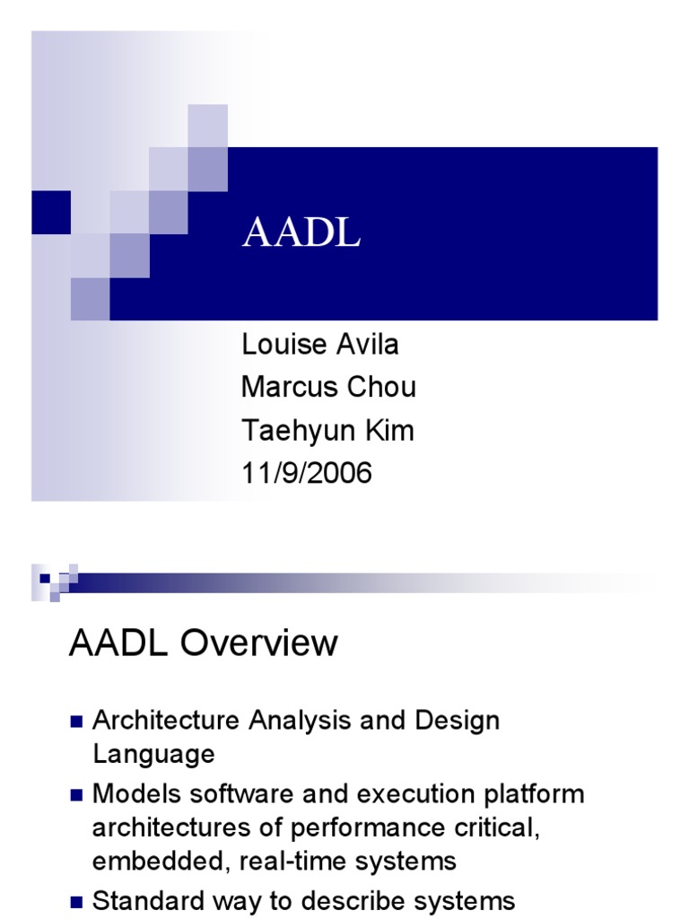 Lec Aadl | PDF | Thread (Computing) | Subroutine