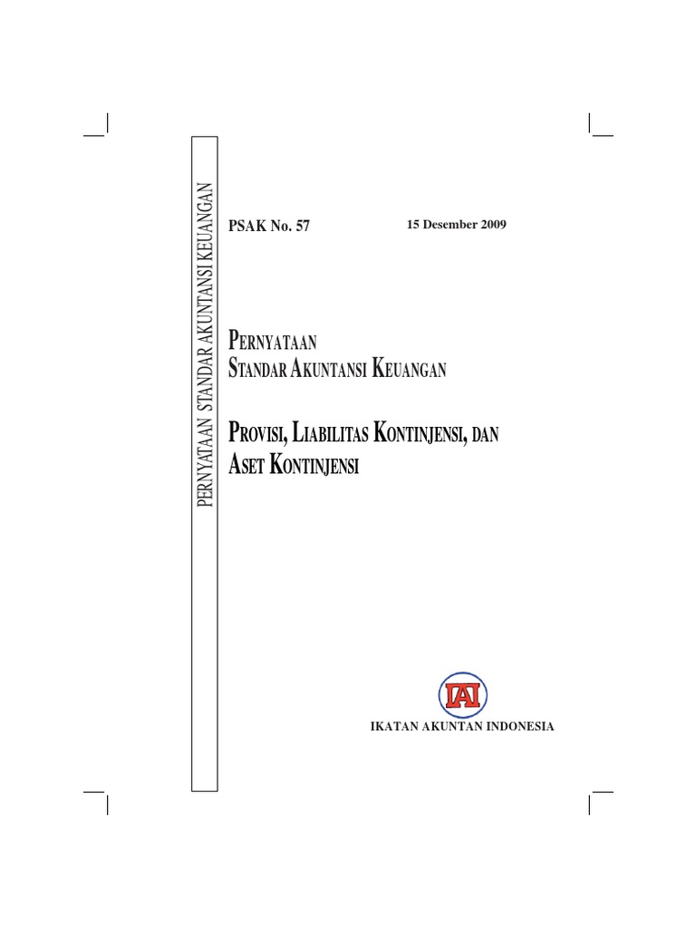 PSAK No 57 | PDF