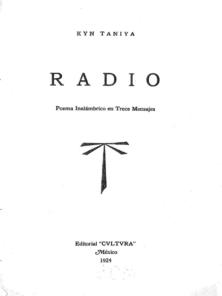 Kyn Taniya - Radio | PDF