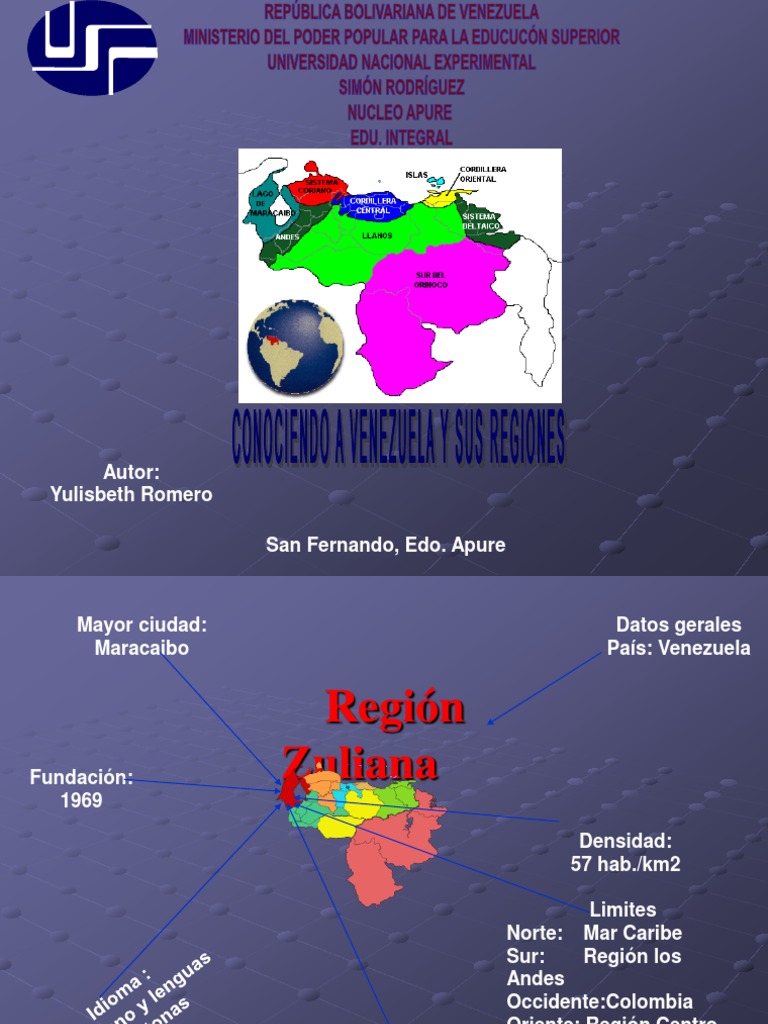 Conociendo Venezuela y Sus Regiones | PDF | Venezuela | Ciencias de la ...