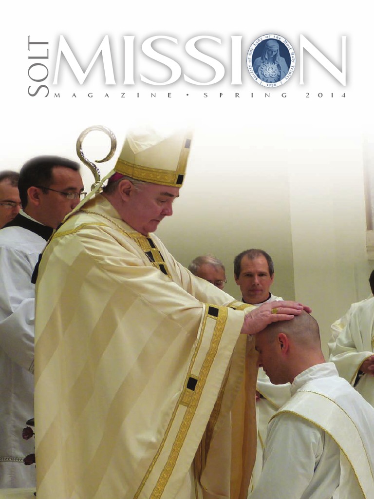 SOLT Mission Magazine Spring 2014 | PDF | Catholic Church | Priest
