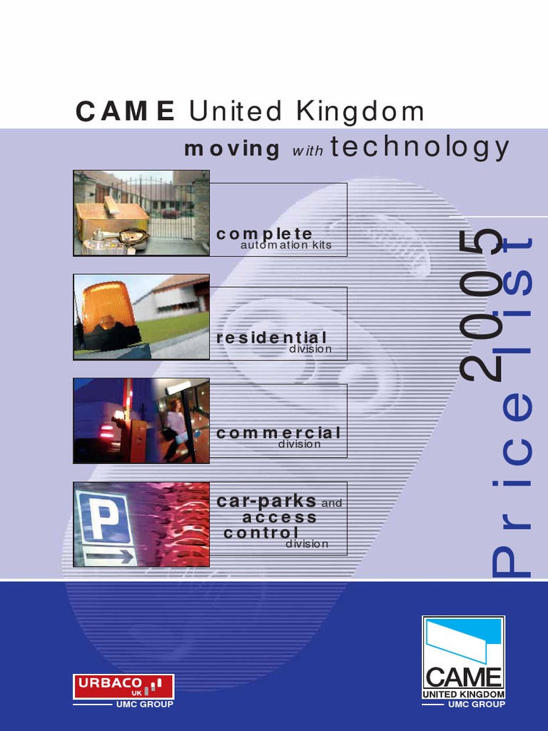 Came Brochure | PDF | Payments | Sales